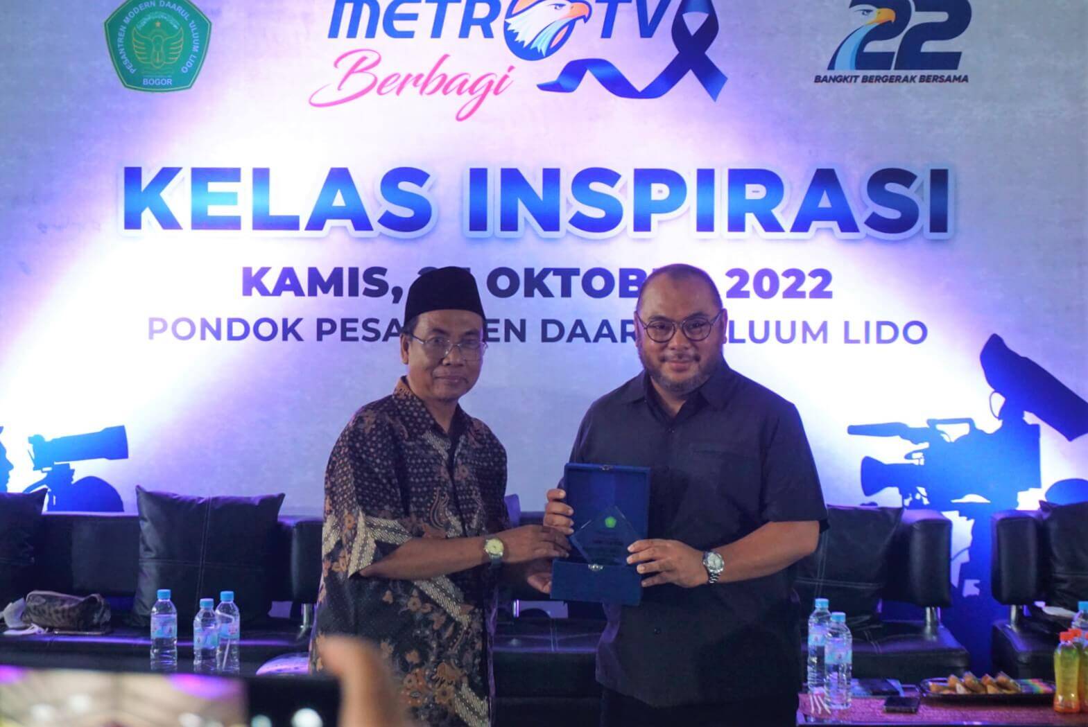 Metro TV Gelar Kelas Inspirasi di Pesantren Modern Daarul 'Uluum Lido ...